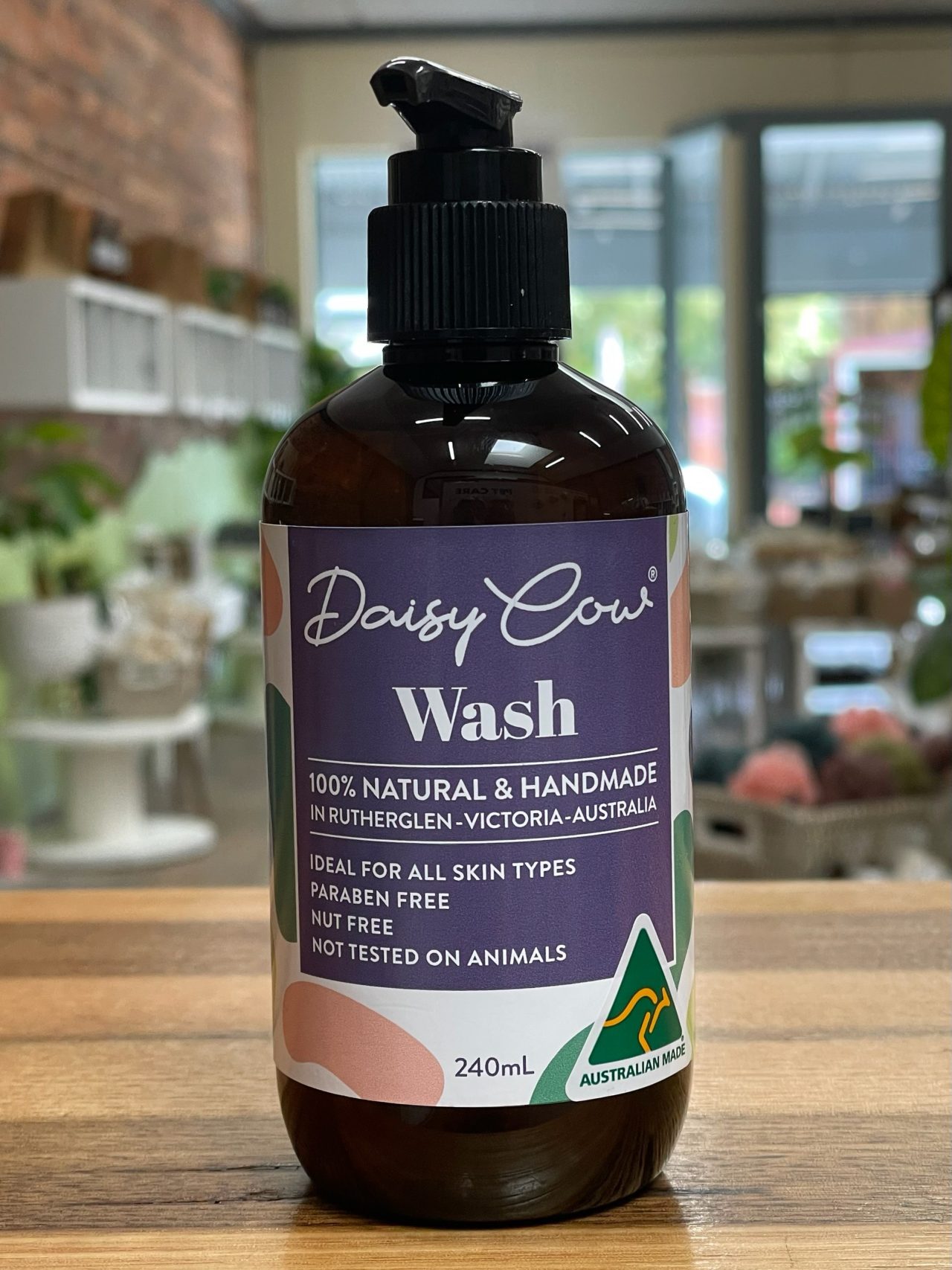 Wash – Natural – 240ml | Daisy Skincare